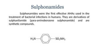 Sulphonamides / Notes / Pharmacology / Therapeutic Uses | PPTX