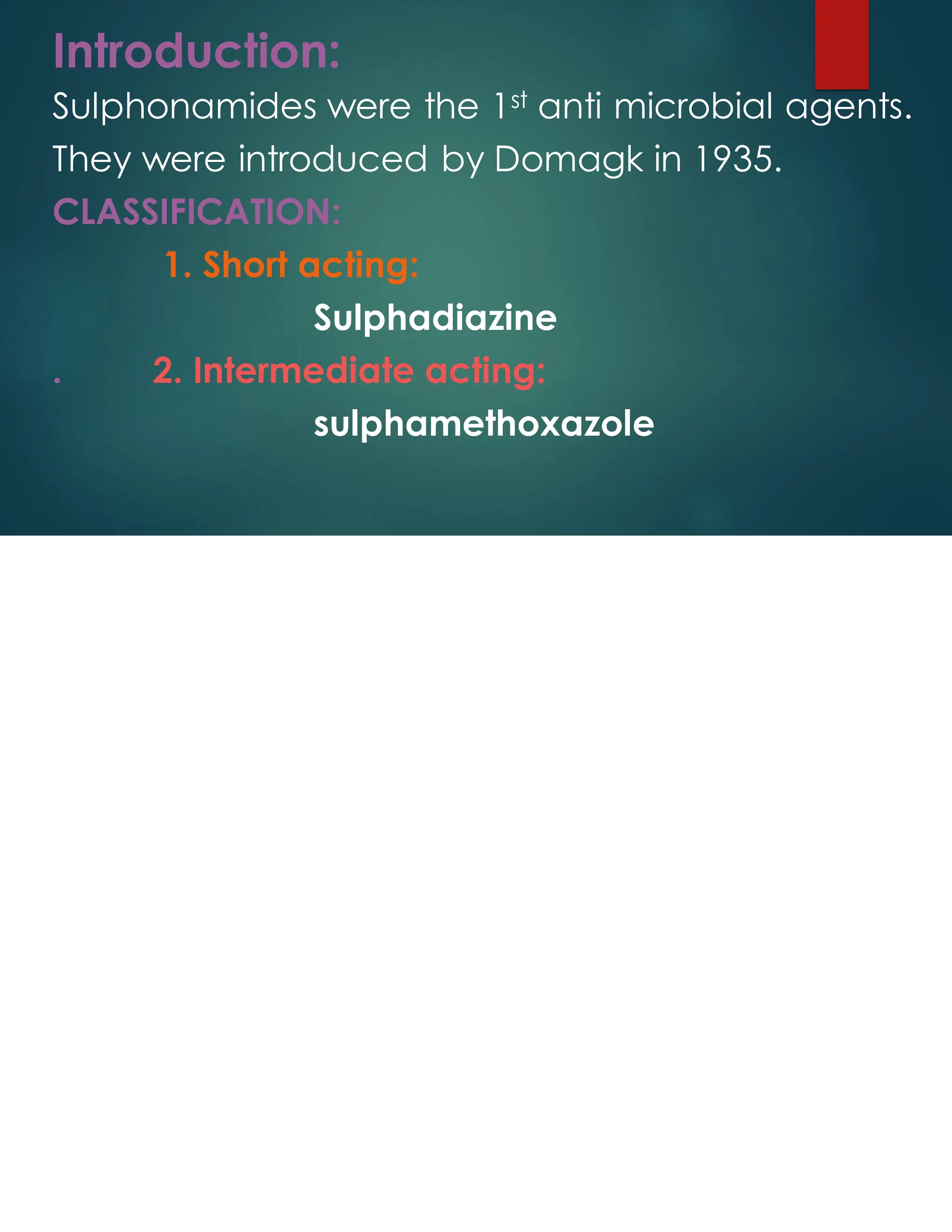 sulphonamides -anti bacterial agents (pharmacology).pdf