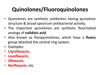 Sulphonamides and Quinolones | PPTX | Infectious Diseases | Diseases ...