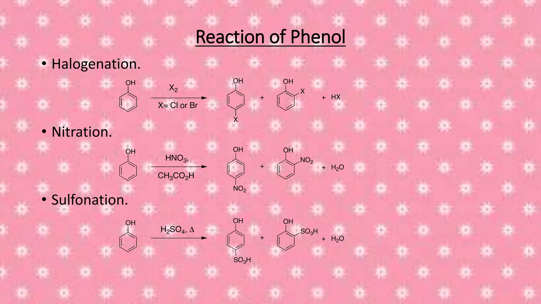 Sulphonic acid and Phenol | PPTX