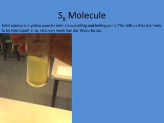 Sulphur | PPT