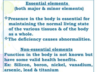 mineral metabolism sulphur a rare mineral deficiency | PPT