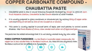 Sulphur and copper fungicides | PDF