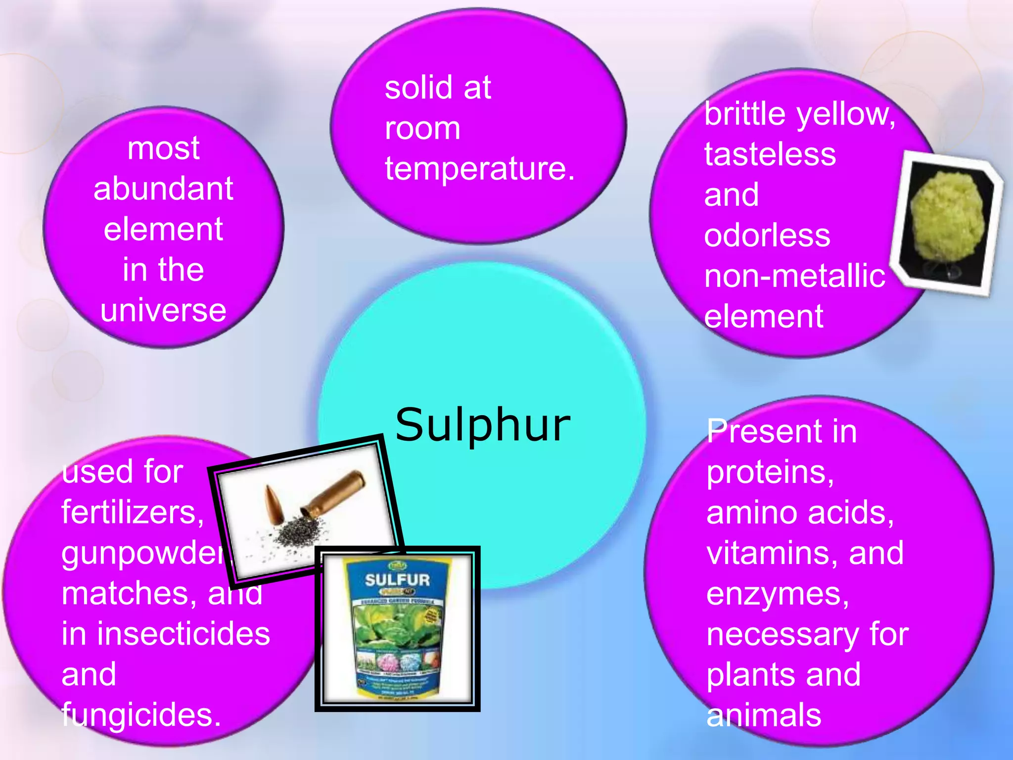 Sulphur cycle | PPTX | Chemistry | Science