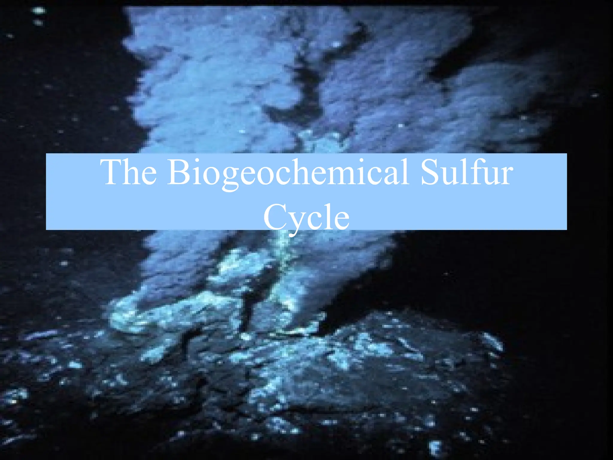 SULPHUR CYCLE Biogeo chemical cycle...... | PPT