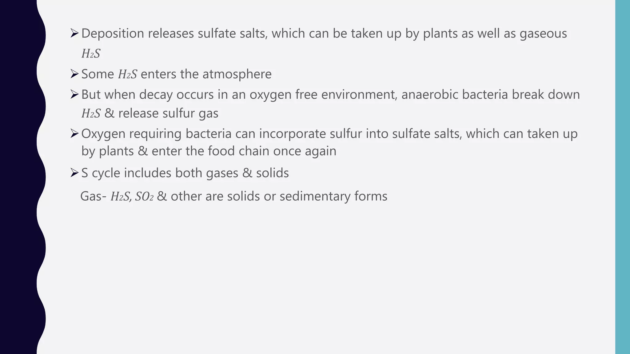 Sulphur cycle1 | PPTX