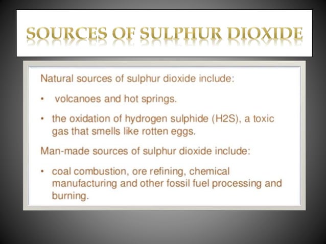 SULPHURIC ACID (FORM 4) Chemistry | PPTX