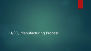 Sulphuric Acid plant presentation which help to learn something new ...