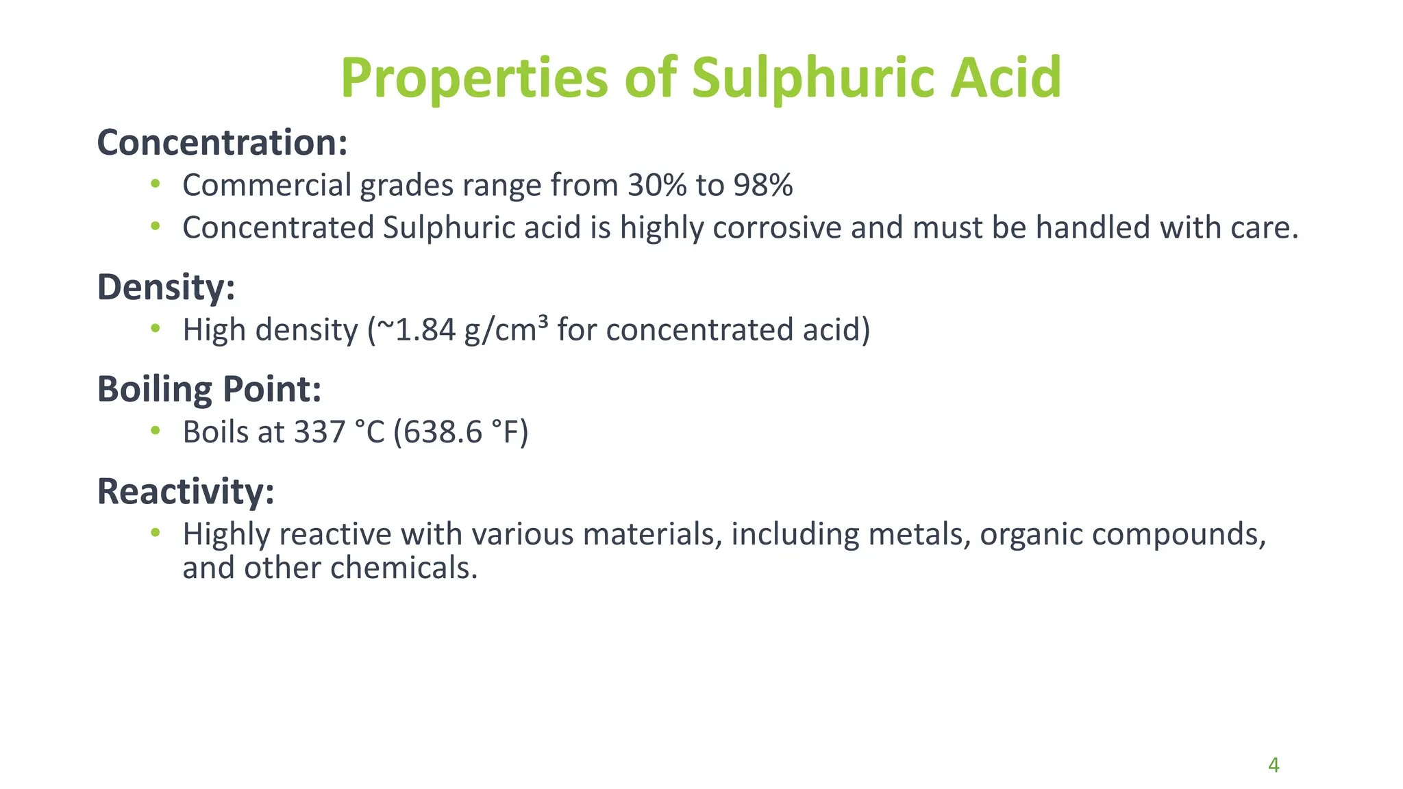 Sulphuric Acid - Properties and Applications.pdf