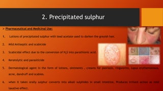 Sulphur & its compounds | PDF