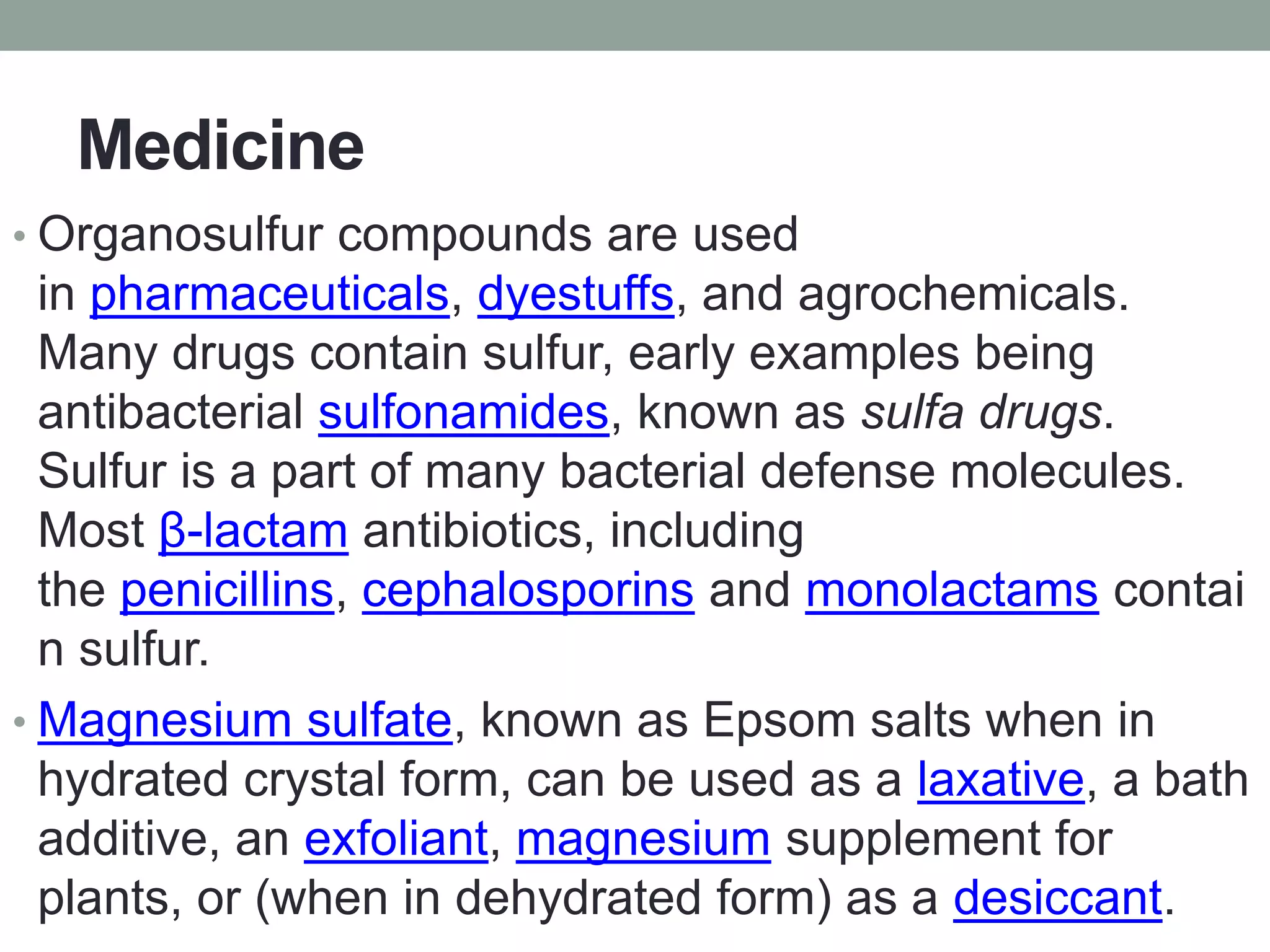Element Sulfur | PPTX