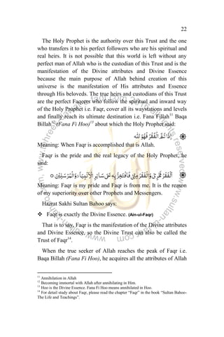 Sultan Mohammad Asghar Ali - Life & Teachings | PDF