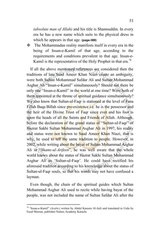 Sultan Mohammad Asghar Ali - Life & Teachings | PDF