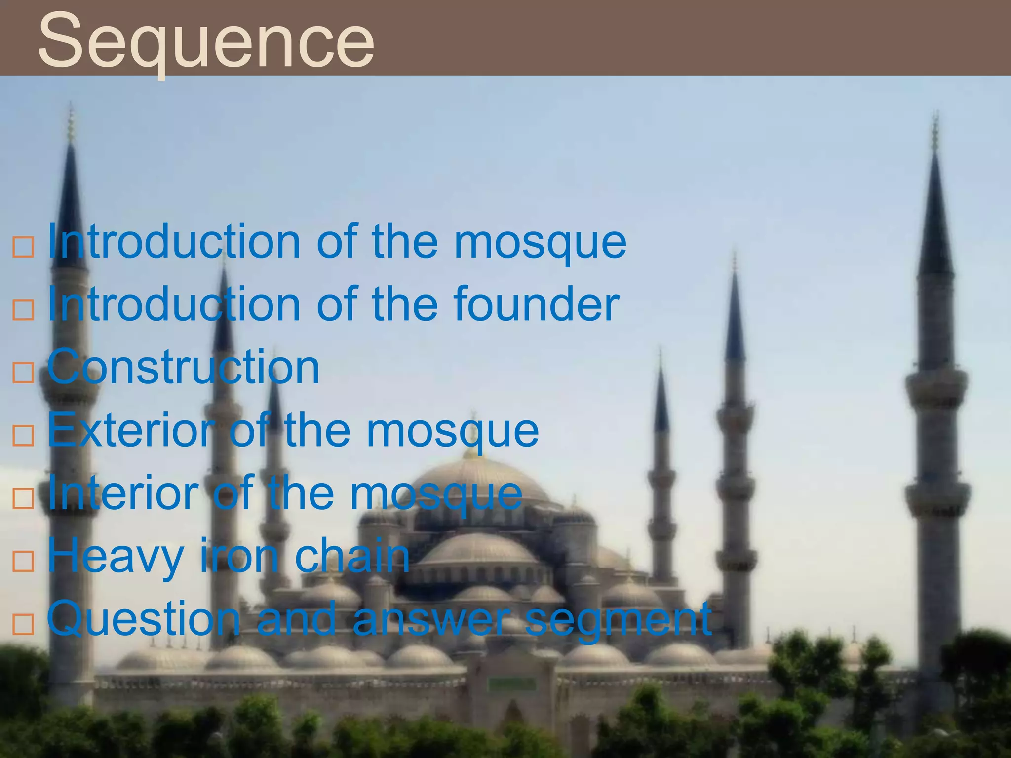 Sultan Ahmed Mosque | PPTX