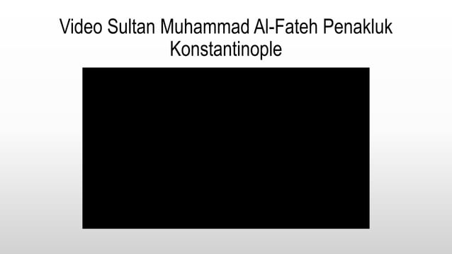 Sultan al fatih | PPTX