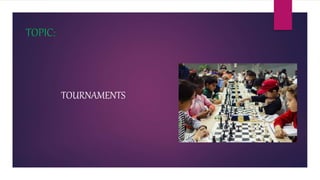 Types of tournaments (knock out) | PPTX