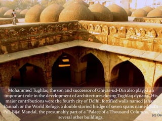Sultanate architecture | PPTX