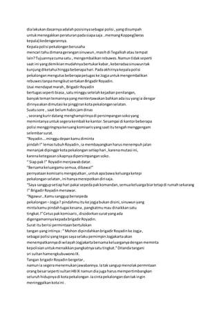Sultan hb ix ditilang | DOCX