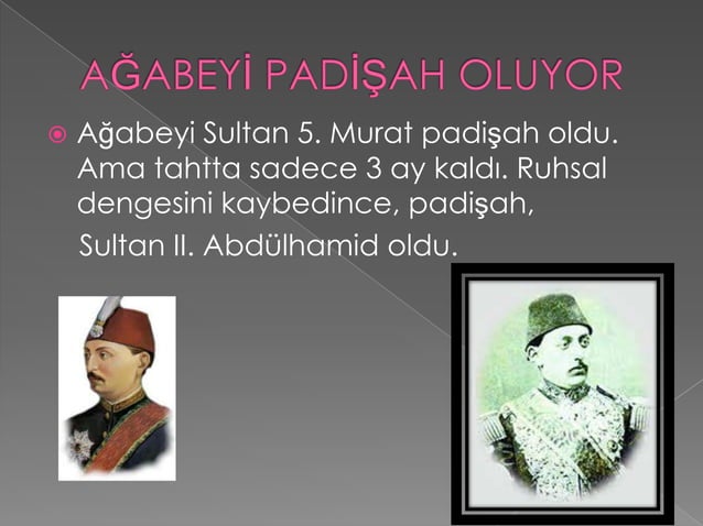 Sultan II. Abdülhamid | PPTX