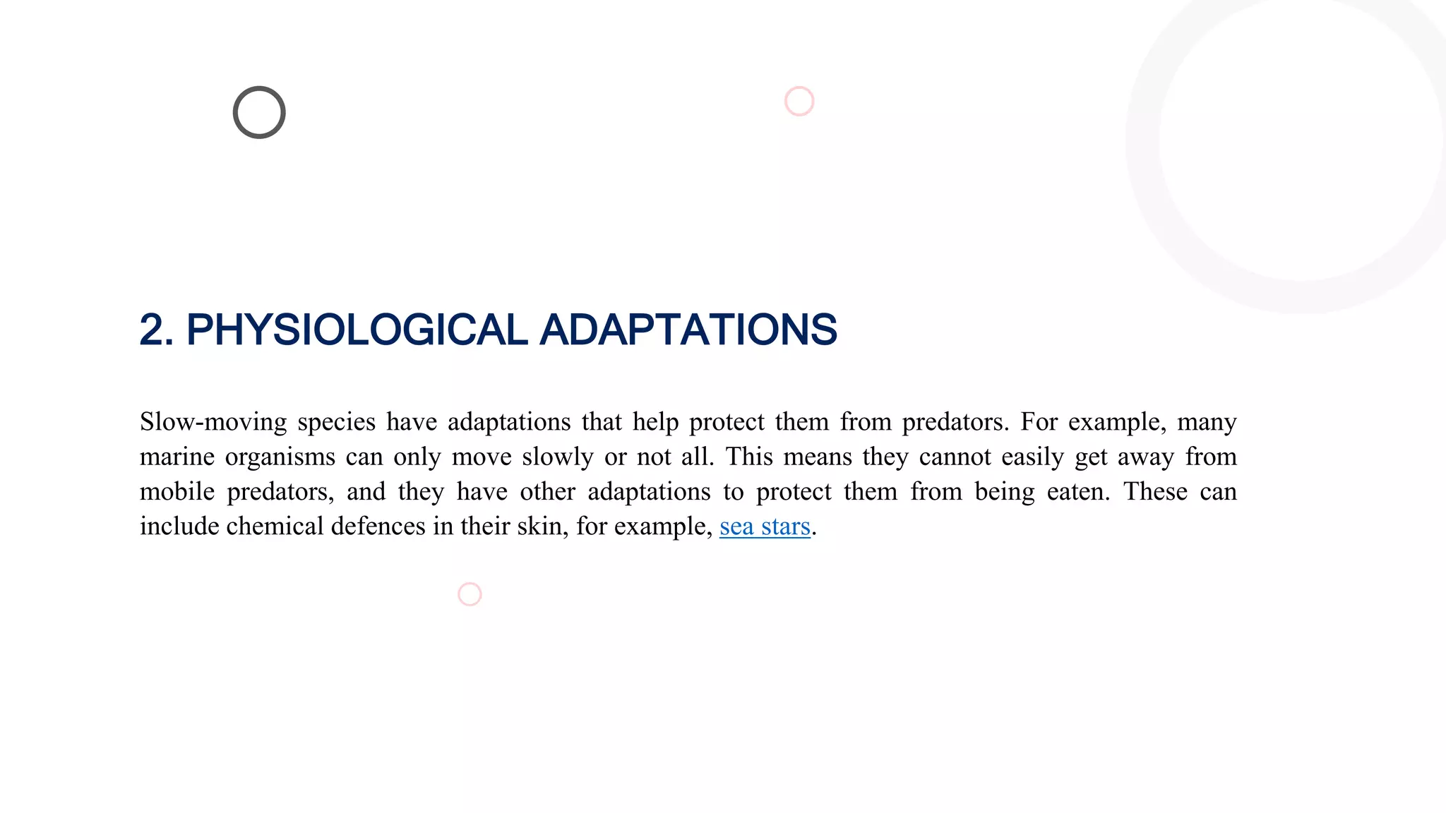 ADAPTATION OF MARINE ORGANISMS TO DIFFERENT ENVIRONMENT | PPTX ...