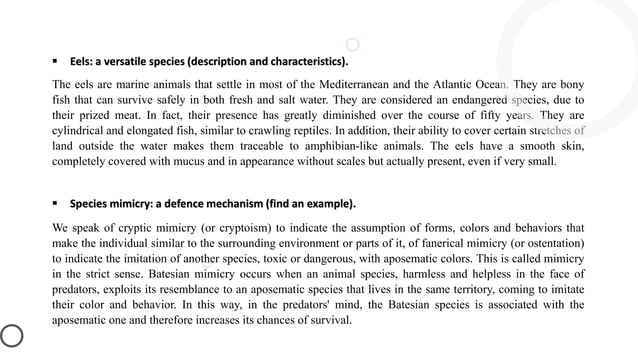 ADAPTATION OF MARINE ORGANISMS TO DIFFERENT ENVIRONMENT | PPTX ...