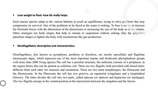 ADAPTATION OF MARINE ORGANISMS TO DIFFERENT ENVIRONMENT | PPTX ...