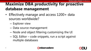Case Study: Solving Common Oracle DBA Tasks at a leading German Bank | PPT