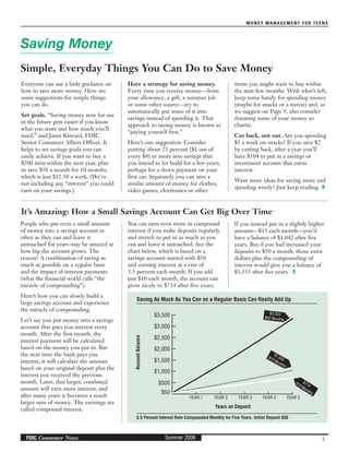 Smart Money: Money Management for Teens | PDF
