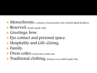 CULTURAL ORIENTATION OF JAPAN | PPTX