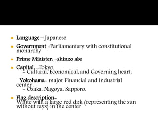 CULTURAL ORIENTATION OF JAPAN | PPTX