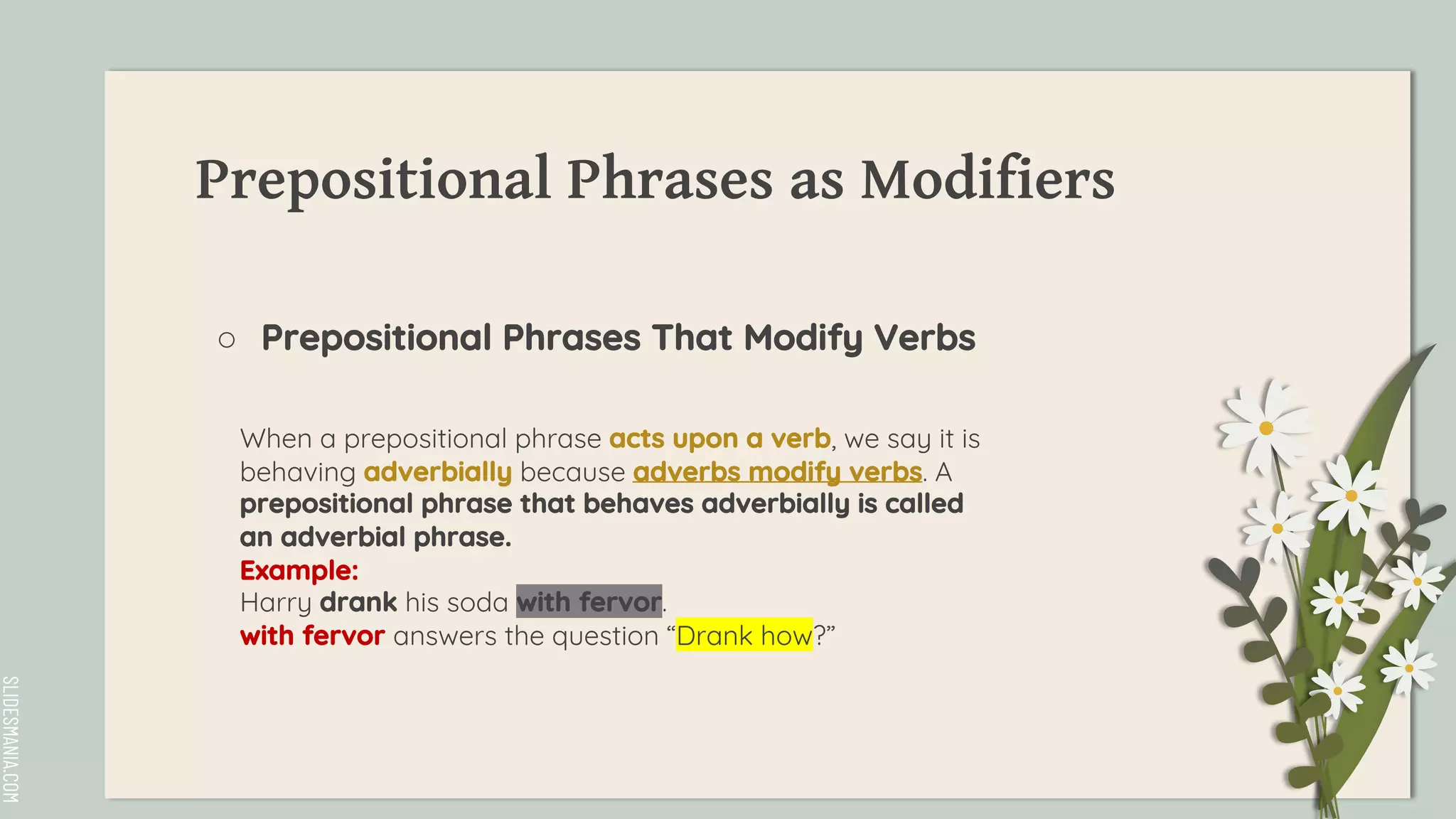 preposition phrase | PDF | Sports