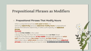preposition phrase | PDF