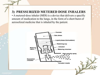 Intranasal drug delivery system | PPTX