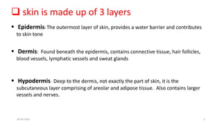 Structure And function of skin .pdf | Skin and Dermatology | Diseases ...