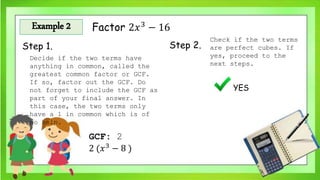 Sum and Difference of Two Cubes | PPTX