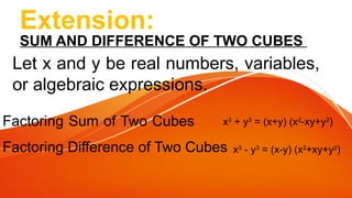 Factoring Sum and Difference of two cubes.pptx