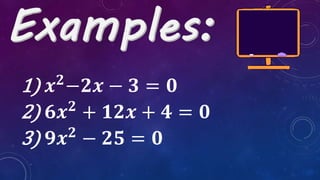 Sum and product of roots | PPTX