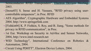 Radio Frequency Identification | PPTX