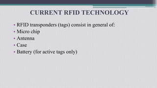 Radio Frequency Identification | PPTX