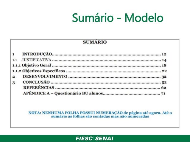 Sumario - Dicas