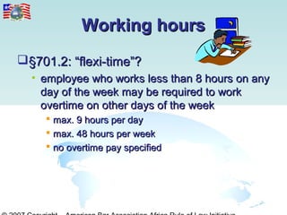 Sumary Of Liberian Labour Law | PPT