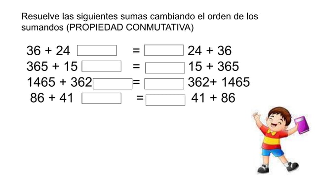 Hojas De Trabajo Sobre Propiedades De La Suma, Segundo Grado