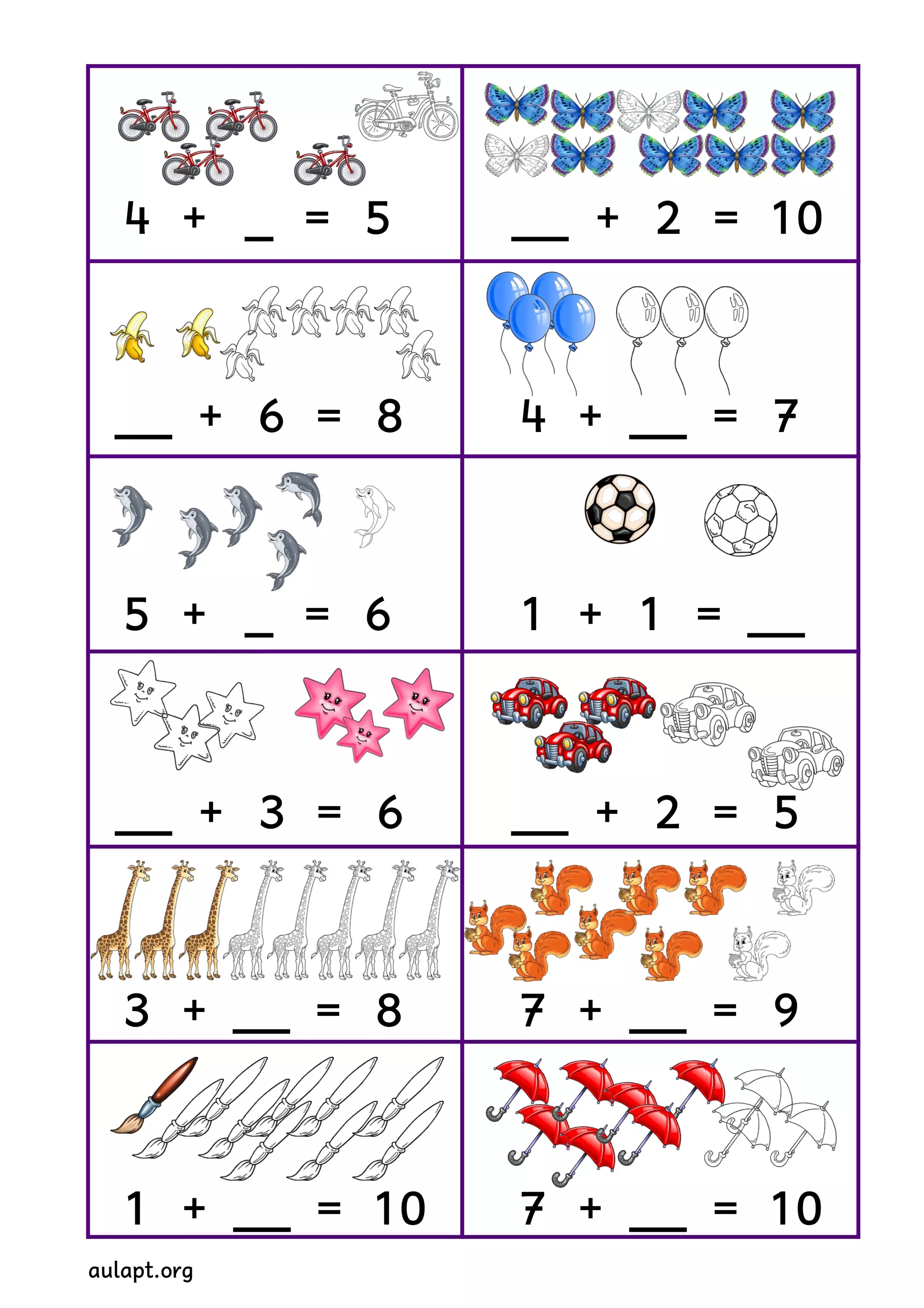 Sumas y-restas-con-apoyo | PDF