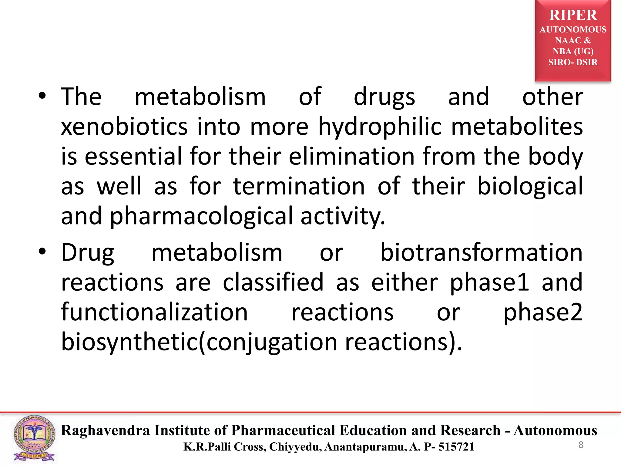 Polymorphism Affecting Drug Metabolism | PPTX