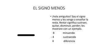 Sumas y restas | PPTX