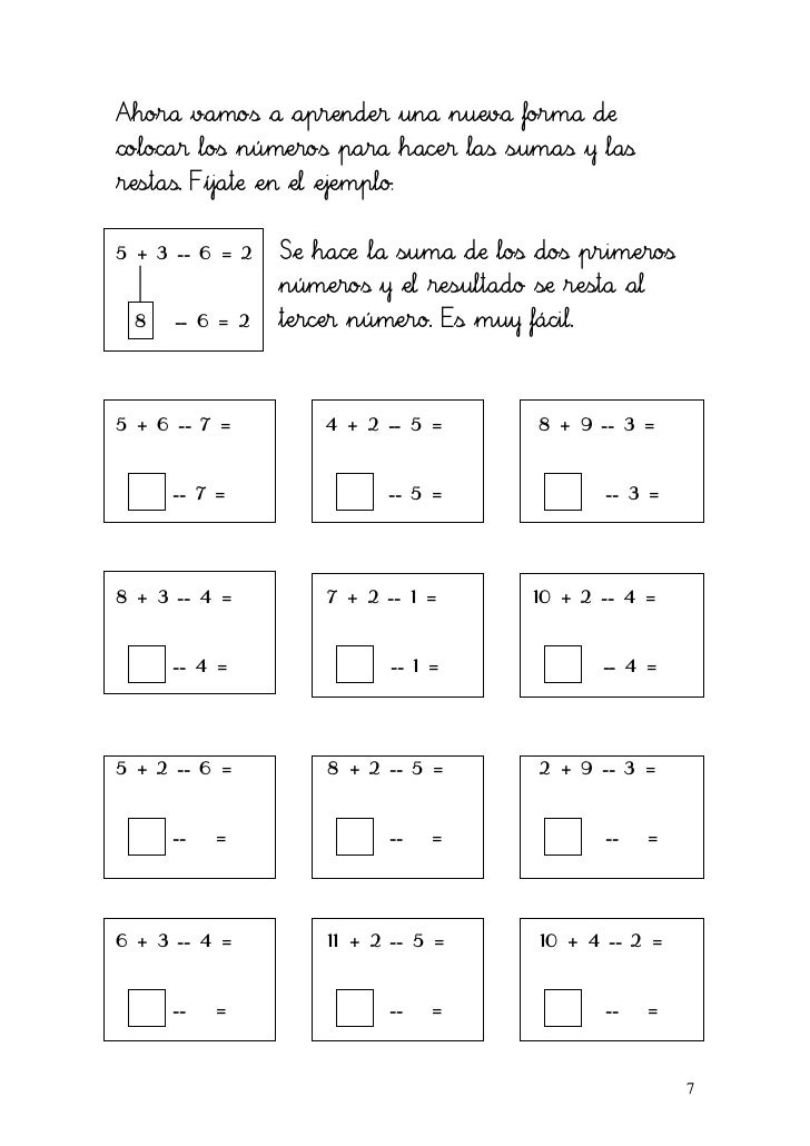 Operaciones Combinadas 1 Escritura Simplificada De Sumas Y Restas Para ... Operaciones Combinadas 1 Escritura Simplificada De Sumas Y Restas Para ...