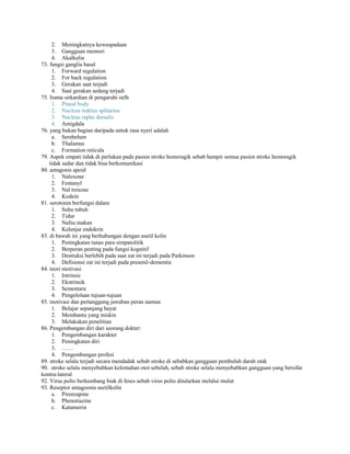 Sumatif 2 neuro | PDF