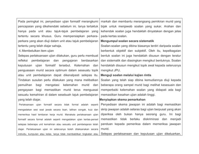 Sumatif formatif | DOCX