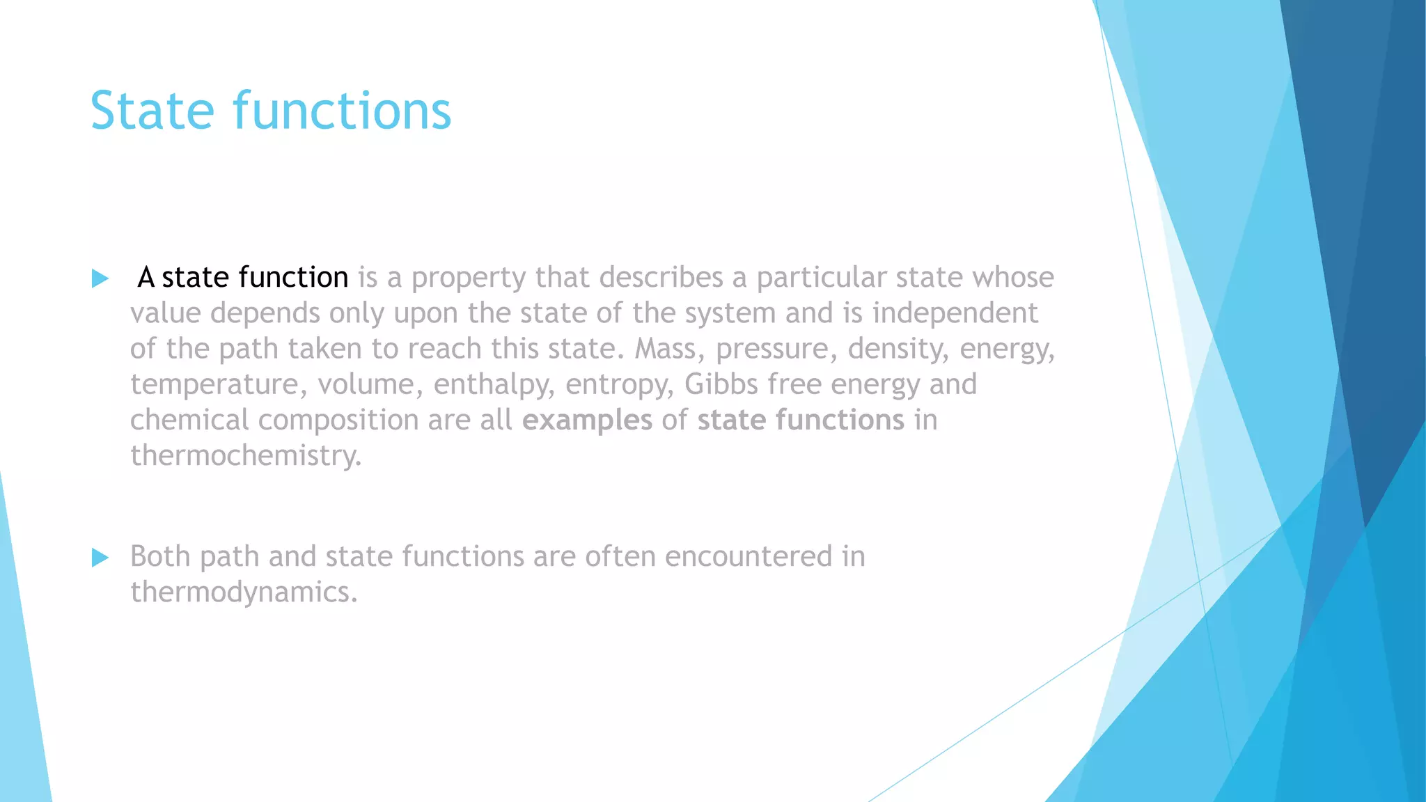 Thermodynamics part 1 ppt |Sumati's biochemistry | | PPTX
