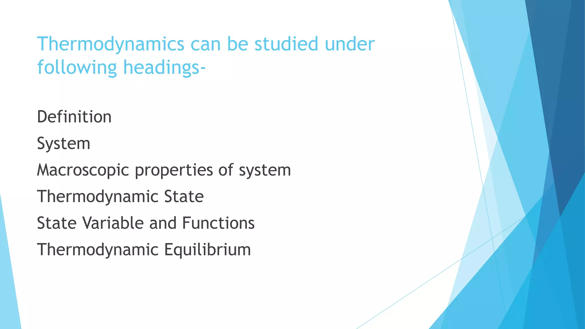 Thermodynamics part 1 ppt |Sumati's biochemistry | | PPTX